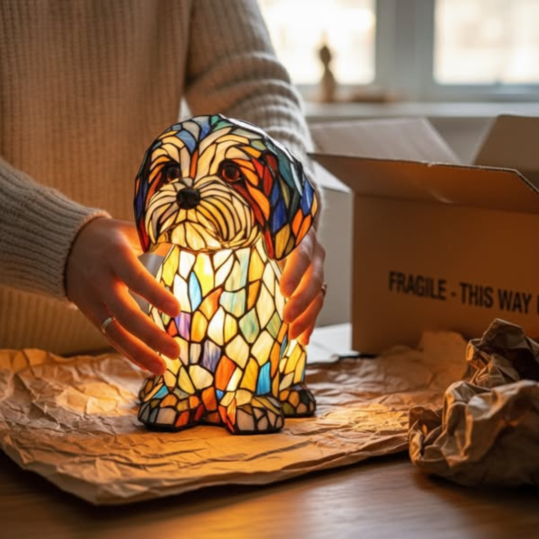 Sam - Lampă Magică în Formă de Câine – Atelier Gabriela